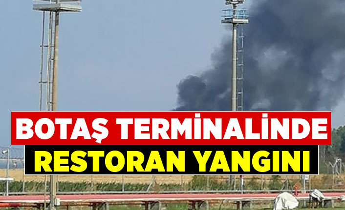 Botaş terminalinde korkutan yangın - Kahramanmaraş Haber - K.Maraş ...