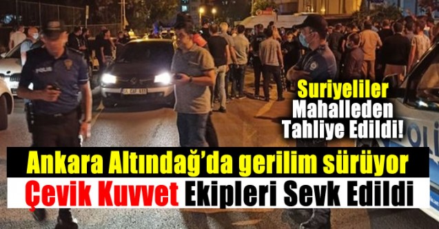 Ankara'nın Altındağ ilçesinde Emirhan Yalçın'ın cenazesi sonrası ...